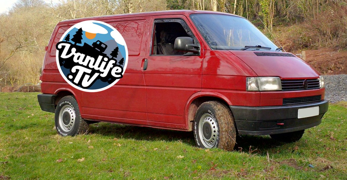 Fitting all terrain tyres to a VW T4 Transporter - Vanlife.tv